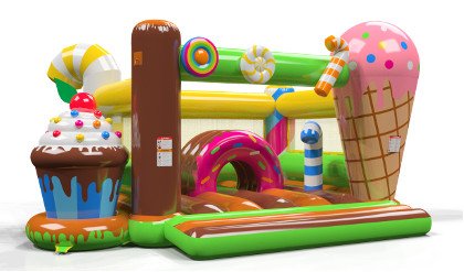 Chateau Candy Châteaux gonflables (6-12 ans) - Tikaloc, location ...